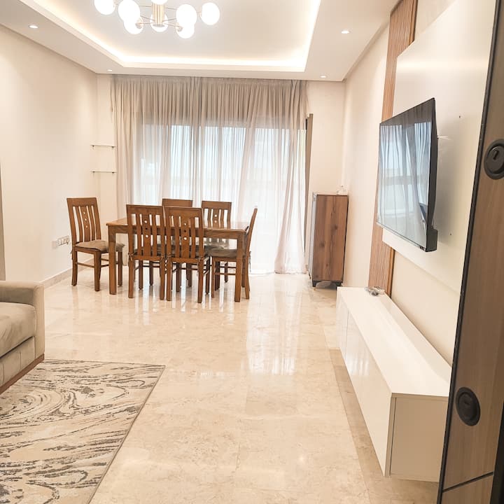 Appart Moderne Lumineux Proche Plage Balcon - Mohammedia