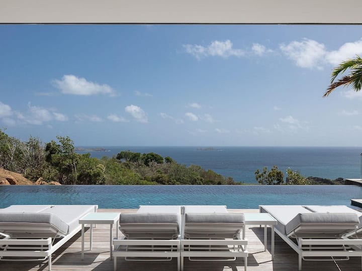 Oceana Royale | 7br Panoramic Caribbean View - Saint Barthélemy