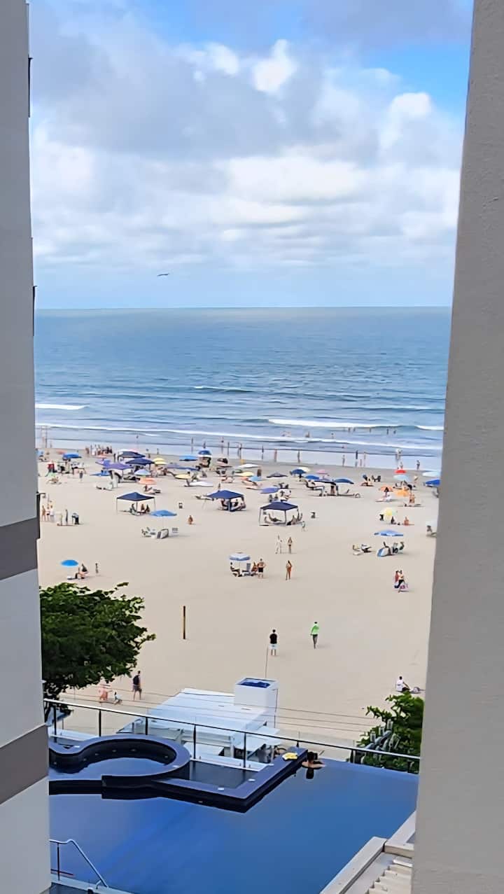 Frente Mar Lateral Face Norte Com 3 Quartos. - Brazilija