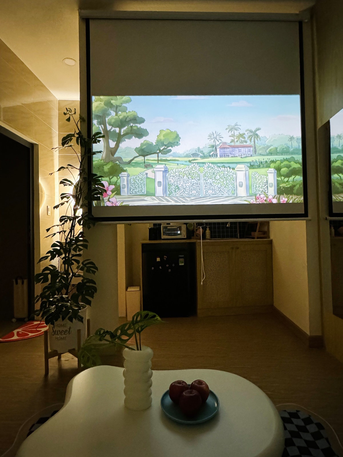 Estudio colorido - Proyector 4K - Cocina privada - Apartamentos en ...