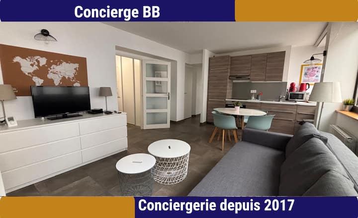 Aoh- 1 Chambre 4 Personnes Centre-ville De Brest - Brest