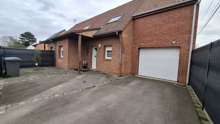 Maison 4 Chambres 8 Personnes. Valenciennes - Saint-Amand-les-Eaux