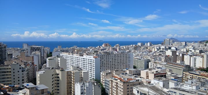 Kitnet Vista Incrível 10min Da Praia De Copacabana - Rio de Janeiro