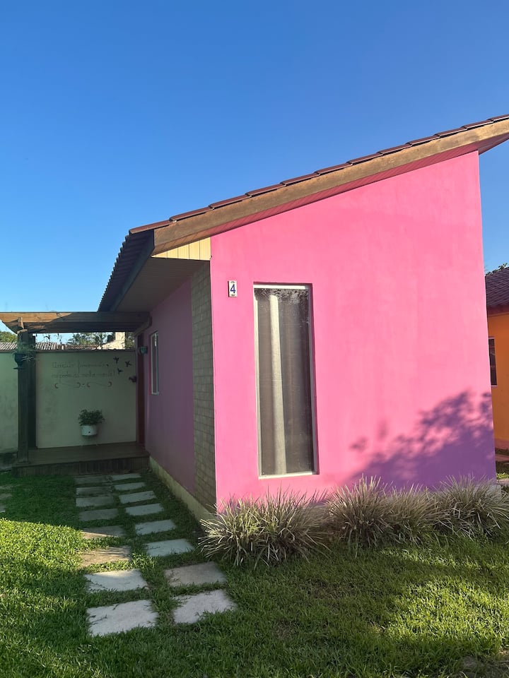 Confortável Mini Casa Rosa Morretes - Morretes