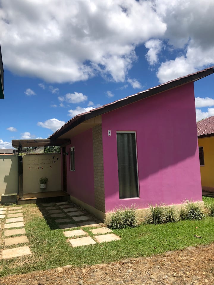 Confortável Mini Casa Rosa Morretes - Morretes