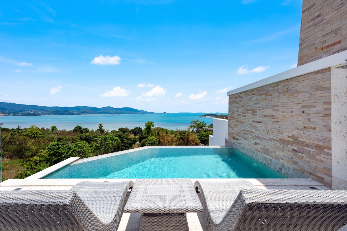 Villa Rihanna 5 | 4 lits 4 salles de bain vue sur la mer accès à la ...