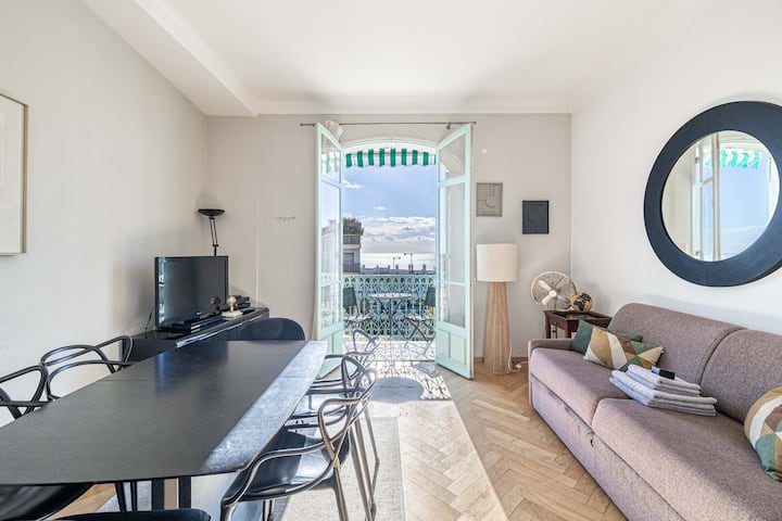 Charmant Appartement 2 Chambres Avec Vue Mer - Cannes