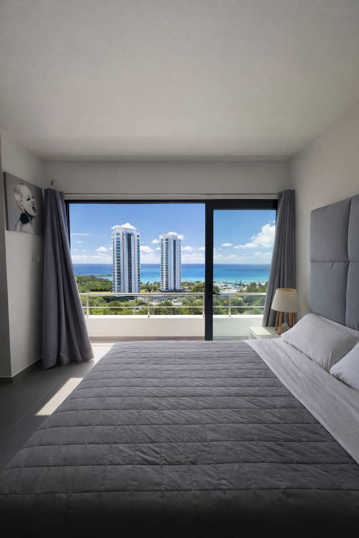 Ocean View Escape On Mullet Bay Beach - Saint-Martin