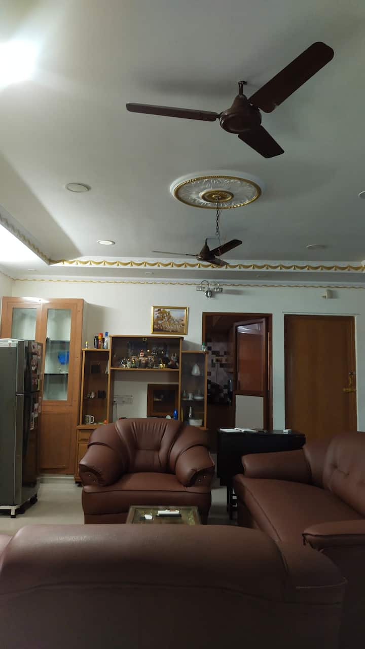 2 Bedroom Apartment (15 Min From Airport) - Chennai