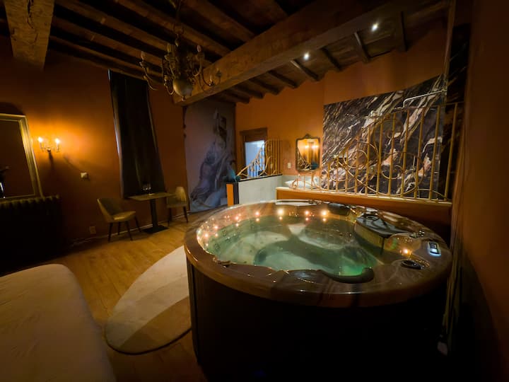 'T Rood Kasteel Jacuzzi Suite - Borgloon