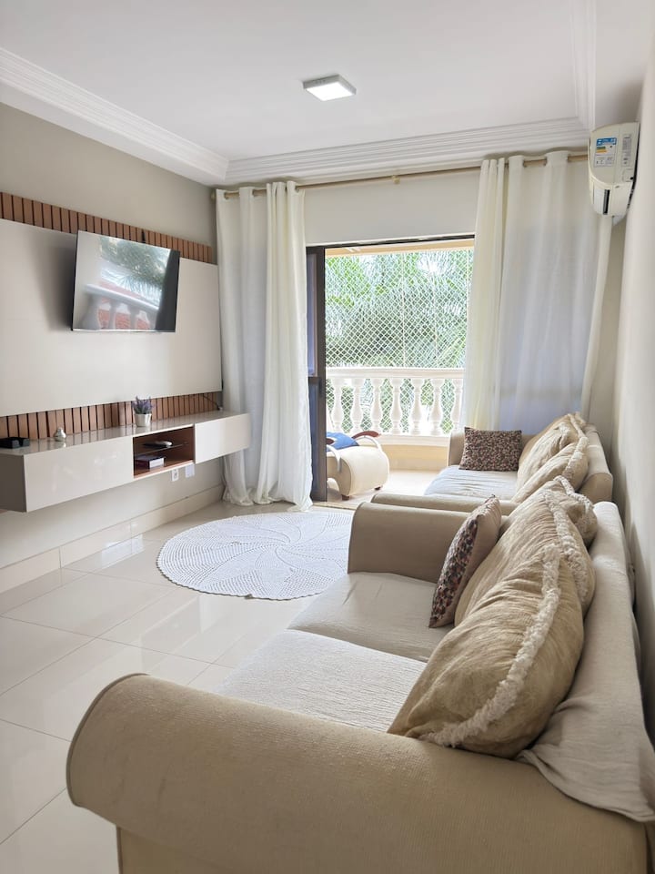 Apto Completo No Bueno Conforto Para Até 4 Pessoas - Goiânia