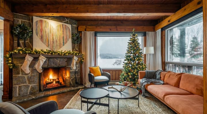 Bord Du Lac - 7bd/private Spa/mont-tremblant - Mont-Tremblant