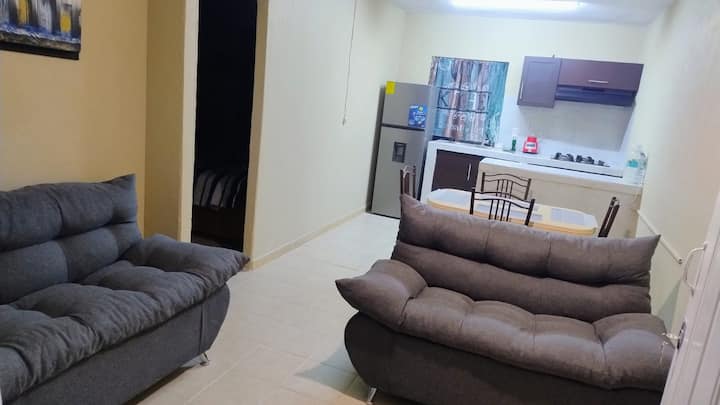 Departamento En Guadalupe A 15 Min De Paseo La Fe - Aeropuerto de Monterrey (MTY)