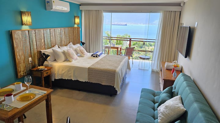 Piscina • Vista Mar Espetacular • 2 Min Da Praia - Ilhabela