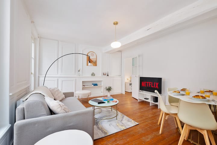 Le Prestige Cathédrale- T3 Rénové – Centre-ville - Meaux