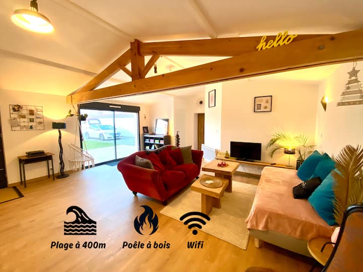 Maison 3 Ch. Charme & Confort à 400m De L'océan - Pornic