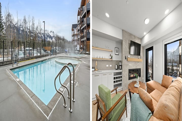 Pool & Hot Tub | Mountain Views | Built 2025 - Canmore