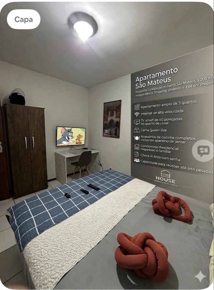 House - Apê 3 Quartos - Independência Shopping - Juiz de Fora