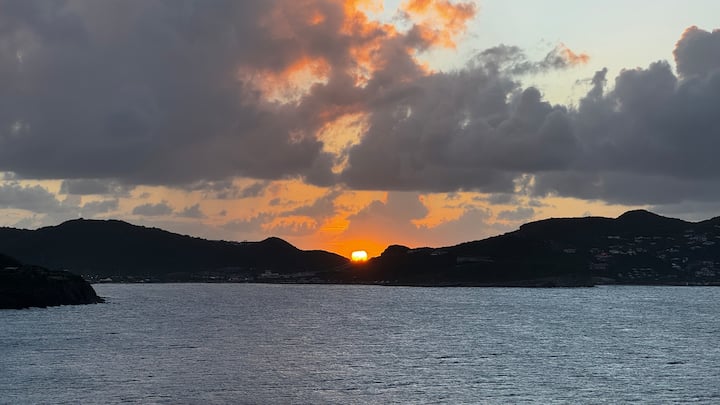 Charmante Villa Bungalow Avec Vue Pointe Milou - Saint-Barthélemy
