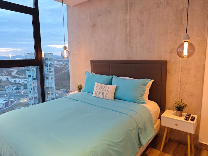 Departamento Con Vistas Y Amenidades Vip En Qro - Santiago de Querétaro