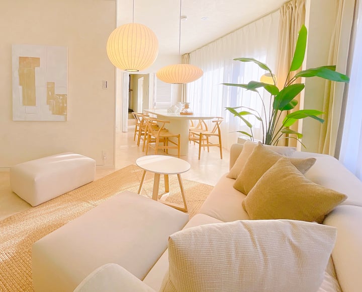 新宿駅5分｜100㎡｜最大10名｜ベッド5台｜寝室3｜シャワールーム２室 - 시부야구