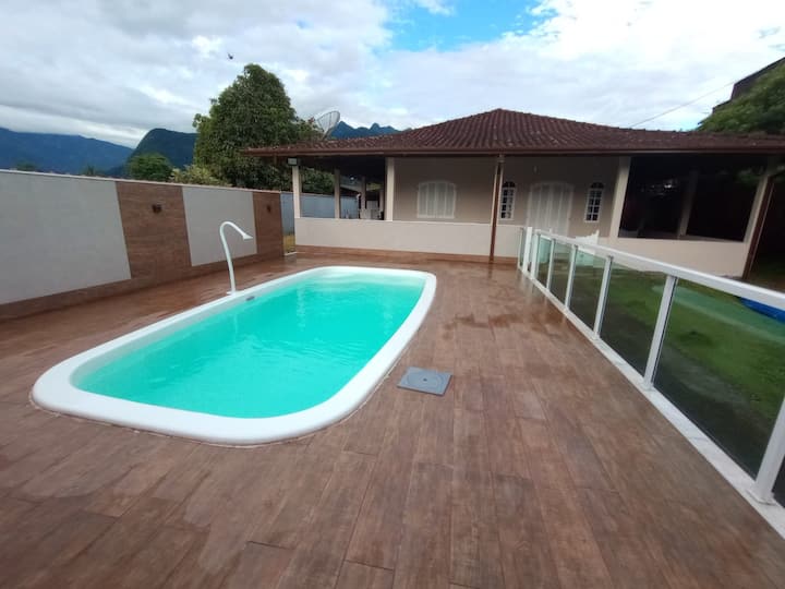 Angra Recanto Mambucaba: Casa Familiar Com Piscina - Angra dos Reis