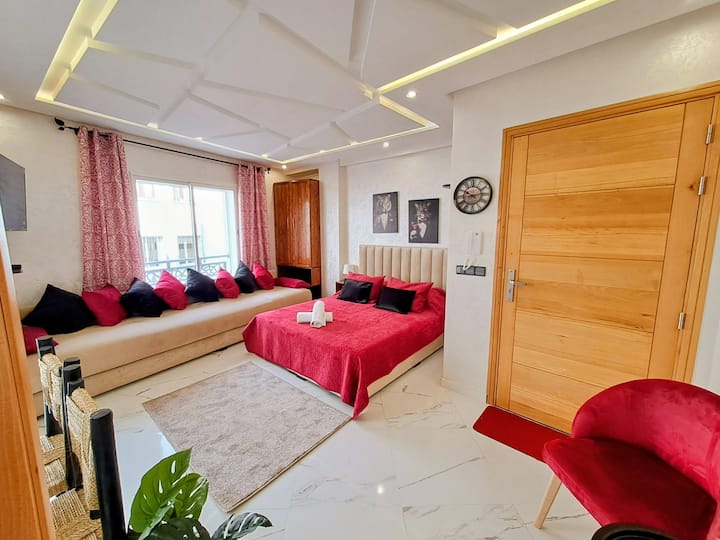 Cozy Studio Neuf – Océan, Centre Ville Rabat - Rabat