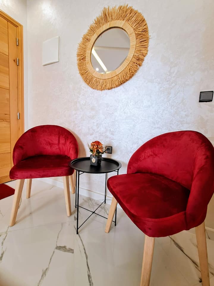 Cozy Studio Neuf – Océan, Centre Ville Rabat - 拉巴特