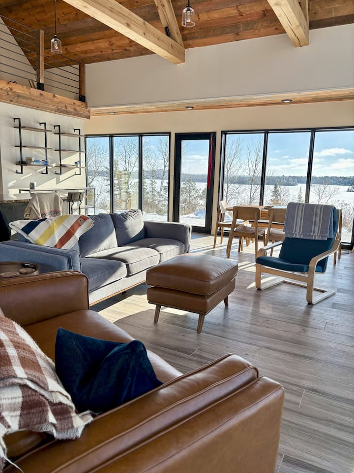 Modern Nordic Home On Lake Vermilion | Sleeps 8 - Tower, MN