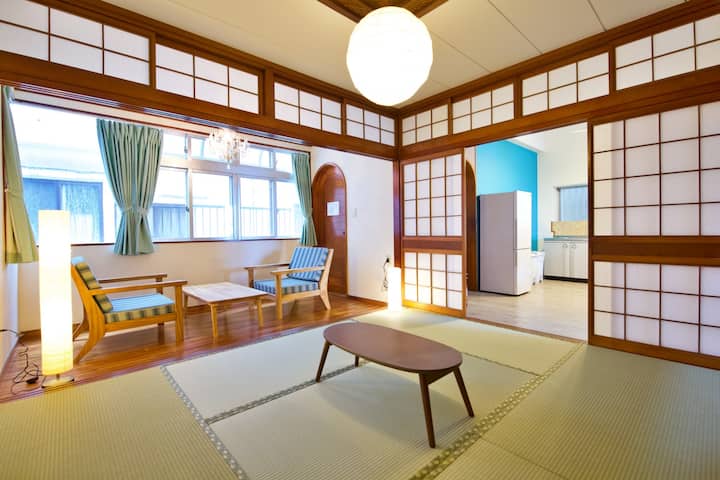 沖縄の最南端！歴史と自然が織りなす魅力的な街＊100㎡越えの広いお部屋＊最大6名＊za624 - Itoman