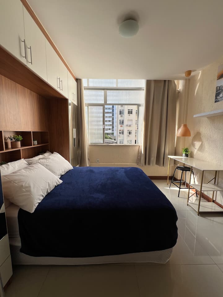 Lindo Apt| Localização Maravilhosa | Praia E Metro - Copacabana