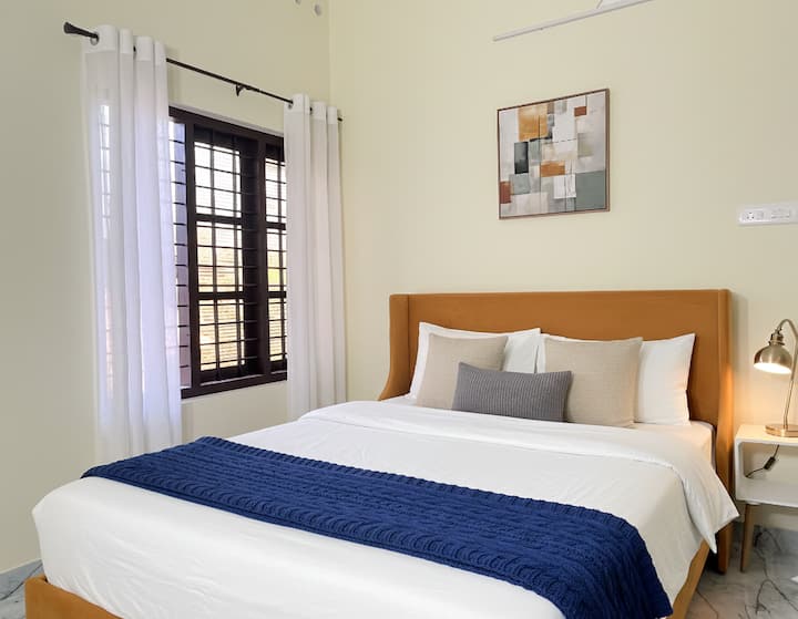 Var: Fun Haus1- Ac 2bhk, 8 Min Walk Beach Foosball - Varkala
