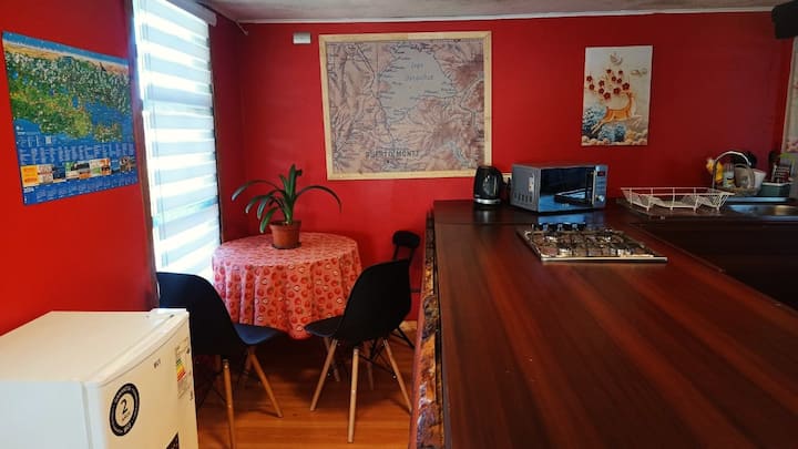 Cabaña Interior Familiar + Estacionamiento - Frutillar