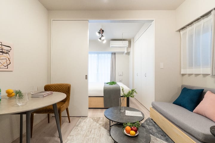 錦糸町駅から徒歩8分/コンビニまで徒歩2分/人気の下町エリア/家具家電付き/pre錦 C03 - Tokyo