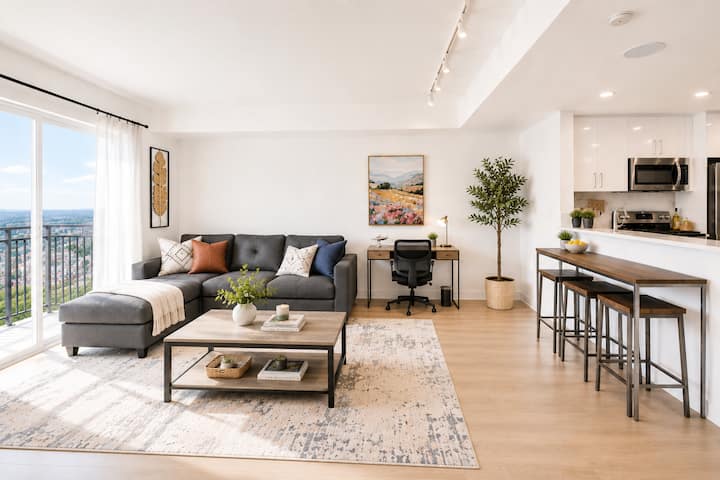 Glendale Lux Apt W Pool/gym/hottub/rooftop/parking - Eagle Rock - Los Angeles
