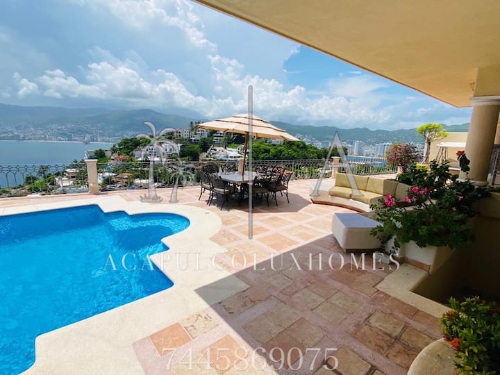 Casa En Marina Brisas Con Linda Vista - Acapulco