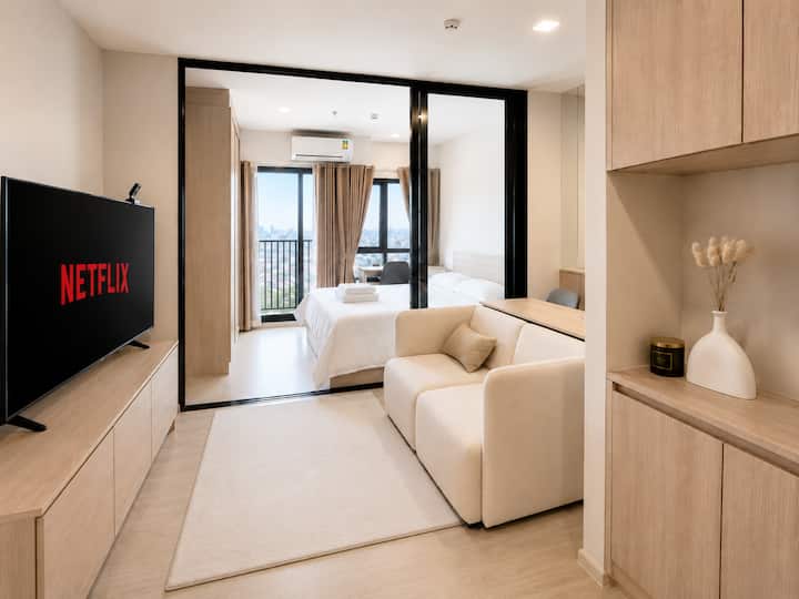 River View | 621 Mbps Wifi | Bts & Iconsiam - Bang Rak