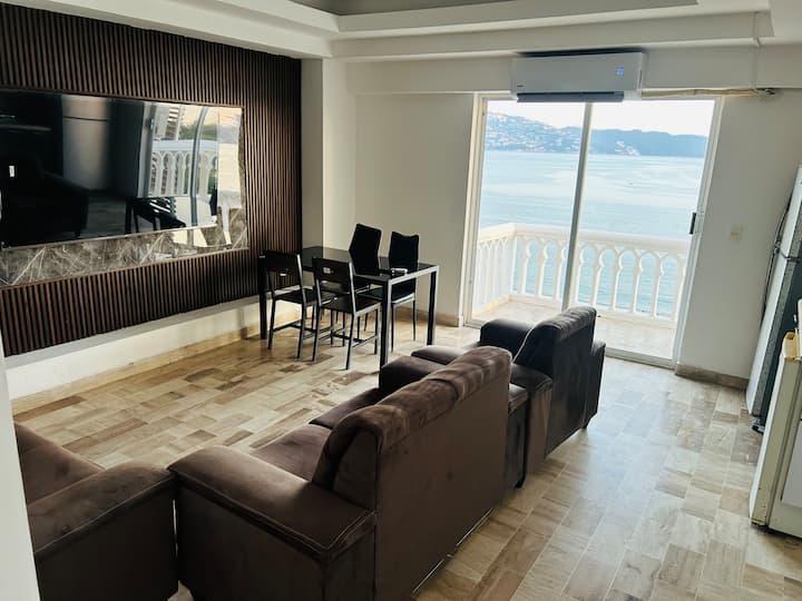 Amanece Frente Al Mar, Depto. 3 Recámaras Privadas - Acapulco