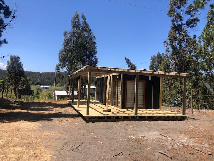 Tiny House Nueva Con Terraza · Excelente Ubicación - Cobquecura