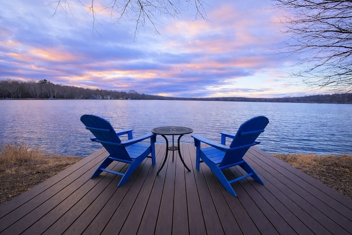 Lakefront Retreat | Hot Tub &Firepit - Tannersville, PA