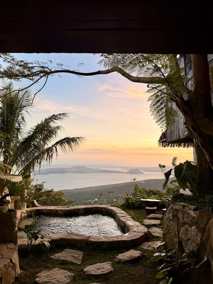 Bay Asibi Villa | Onsen In Tagaytay With Taal View - Tagaytay
