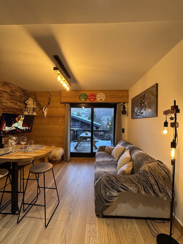 Apt Rénové 4 Pers - Proche Centre Et Départ Ski - Megève