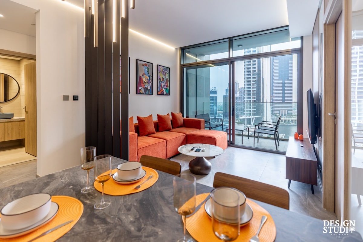 Peninsula One: 2BR, Business Bay, Pool - Flats for Rent in Dubai, Dubai ...