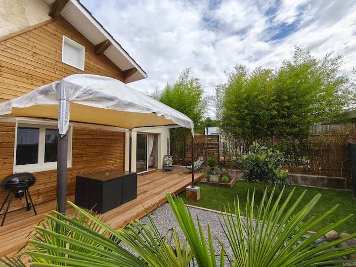 Maison Cosy 55m² Proche Lac & Océan - Biscarrosse