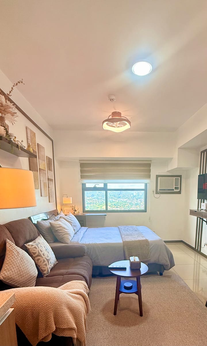 Bright Cozy Studio W/ Stunning Mountain&city View - Cebu City