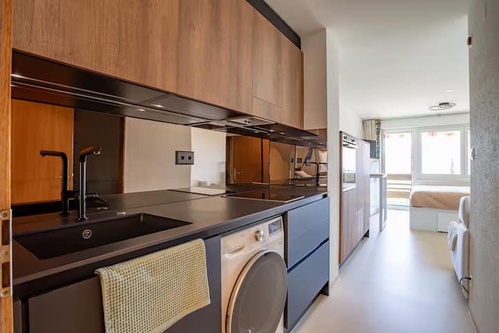 Nendaz Next To Telecabin Mont-fort Ski-in/ski-out - Verbier