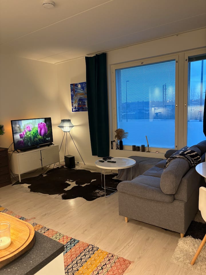 Cozy 50m² Apartment | Workspace, Sauna, Free Gym - Helsinki