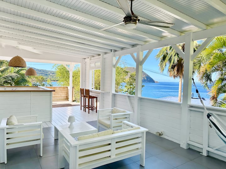 Villa Coco Bulle - Vue Mer - Accès Plage - Deshaies