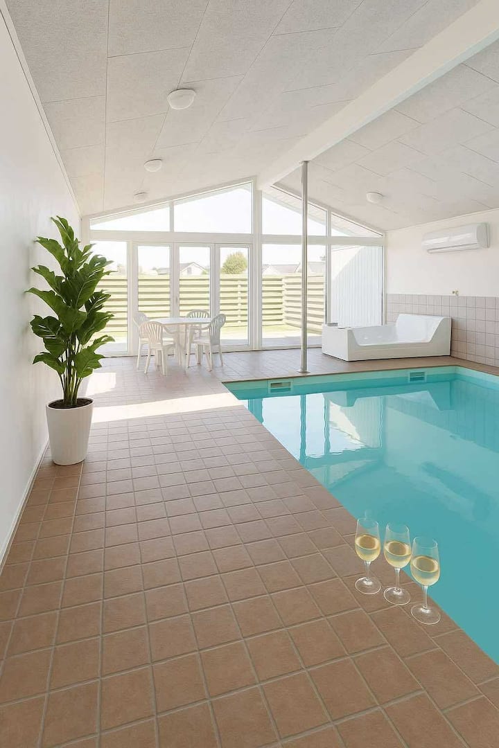 Frøken Fie's Badehus 330m2 Oase I Blokhus - Schön - Danimarca