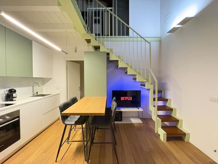 Design Loft (3beds+private Parking) - Perugia